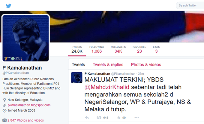 Schools in 3 states, FT, Putrajaya ordered to close today after API ...