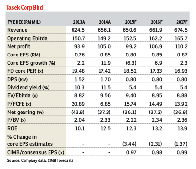 Sustainable 5% dividend yield a key appeal for Tasek Corp